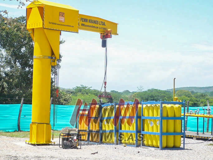 Grúas Tipo Brazo Pescante - Puente Grúas FEMM